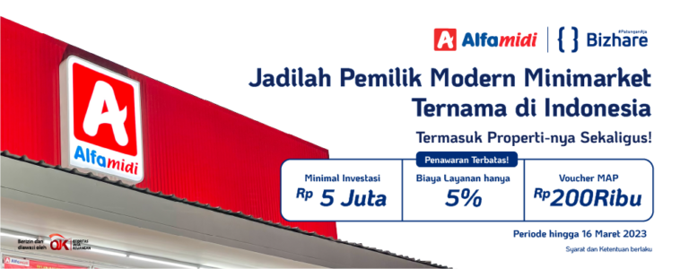 Kesempatan Punya Bisnis Alfamidi dengan Modal Mulai dari Rp 1 juta!
