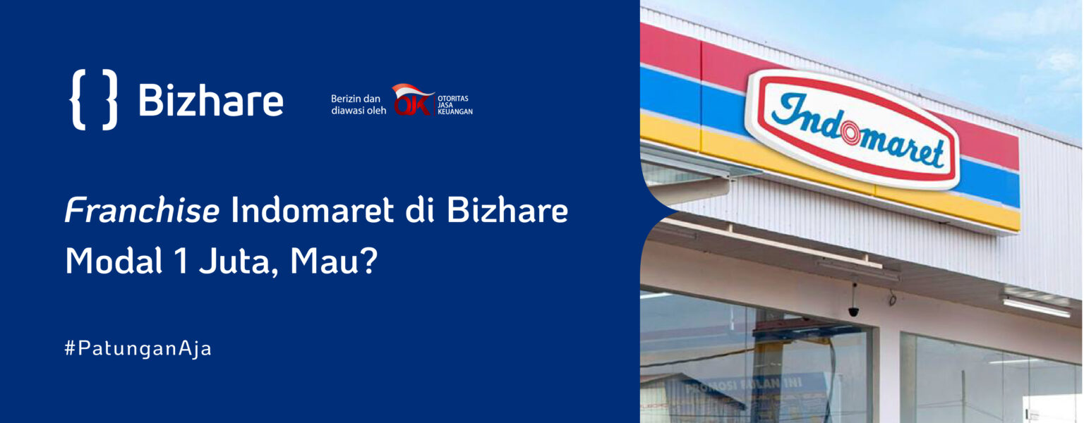 Franchise Indomaret di Bizhare Modal 1 Juta, Mau?