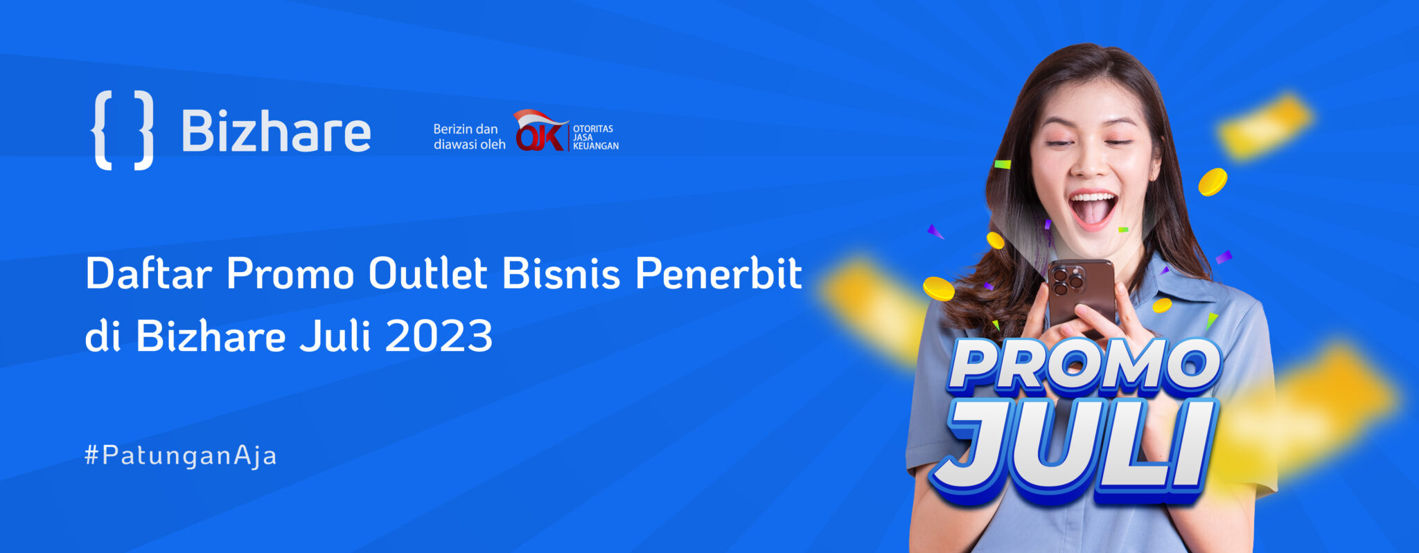 Daftar Promo Outlet Bisnis Penerbit di Bizhare Juli 2023