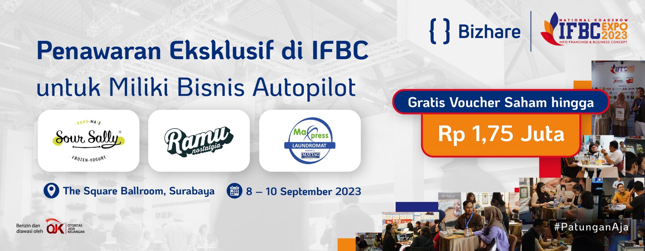 IFBC 2023 Hadir di Surabaya: Investasi di Franchise Terbaik!