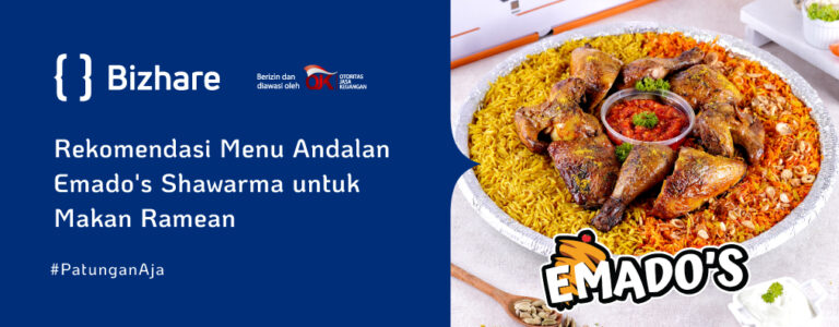 Rekomendasi Menu Emado's Shawarma buat Makan Bareng