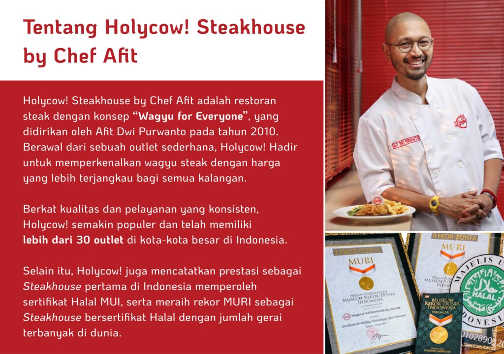 Penawaran Eksklusif Patungan Miliki Bisnis Holycow! Steakhouse by Chef Afit Pakuwon Mall Bekasi ...